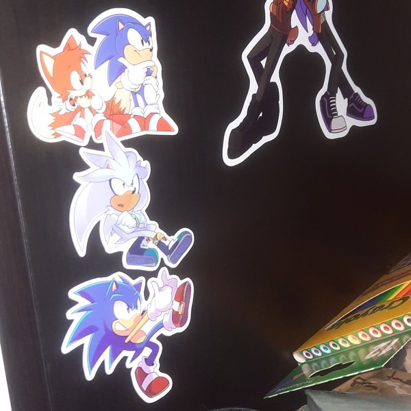 Sonic Stickers - Etsy