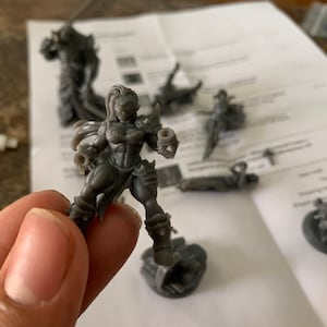 Frostmetal Worg Rider A Artisan Guild Dungeons and Dragons | Etsy