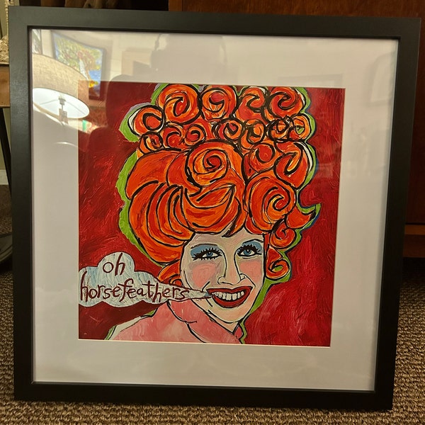 Suzanne Sugarbaker Birthday Card Delta Burke Designing Women Miss ...