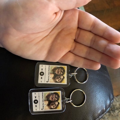 Custom Album Keychain Custom Song Keychain Spotify Keychain Double ...
