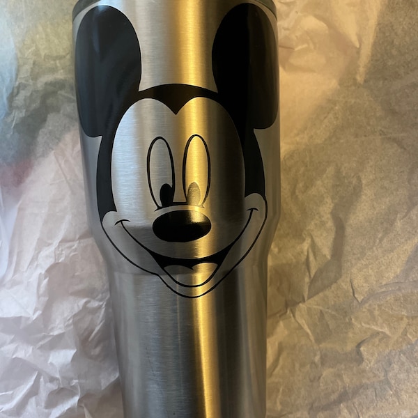 Disney Mickey Mouse Face Vinyl Decal - for Cars, Laptops, Sticker ...