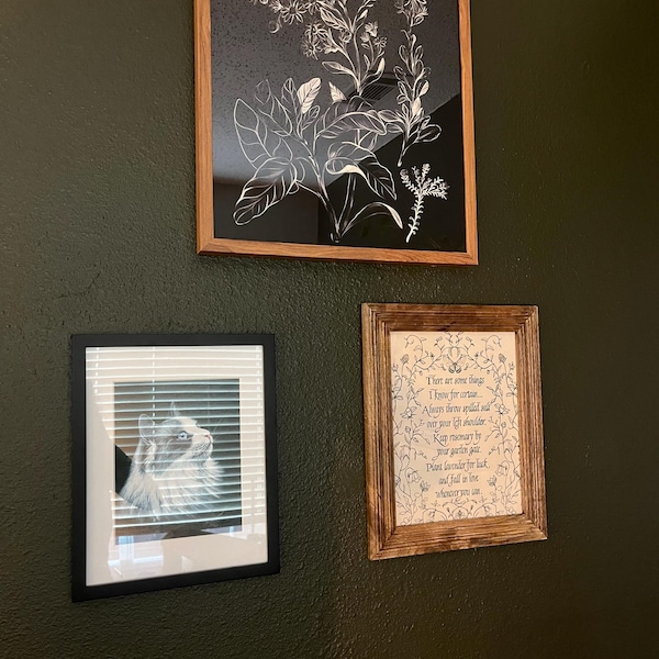 Practical Magic Wall Art With Iconic Quote in Pink, Blue, and Sage ...