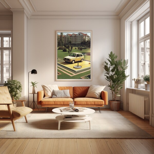 Vertical Poster Mockup, Modern Poster Digital Art Print, Boho ...