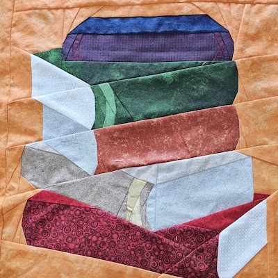 Sue Bonnet Sue, Foundation Paper Piecing Pattern FPP, Quilt Block, PDF ...