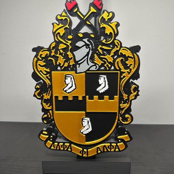 11” 3D Freemasonry Masonic Crest Desk Signs - Etsy