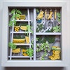 3D SVG Gardening Shadow Box SVG Spring Garden With Leaves and Flowers ...