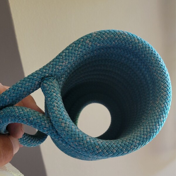 Recycled Rock Climbing Rope Can Cozy - Upcycled Drinkware - Etsy