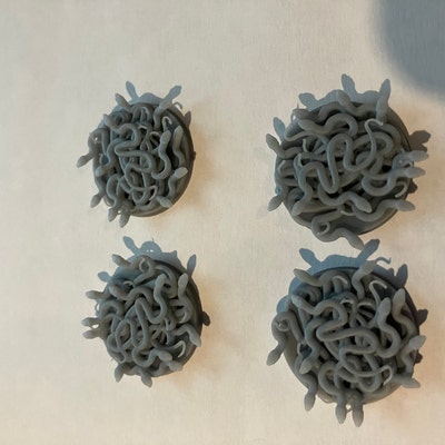 Swarm of Poisonous Snakes Mini DND Pathfinder Dungeons & Dragons RPG ...