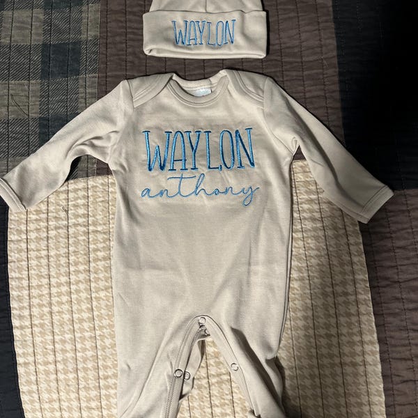Baby Boy Clothes, Baby Boy Coming Home Outfit, Baby Boy Gift ...