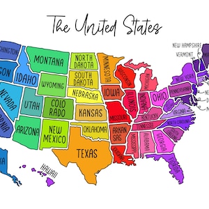 Sales Map Canada Digital Download, for Procreate and Print, Printable ...
