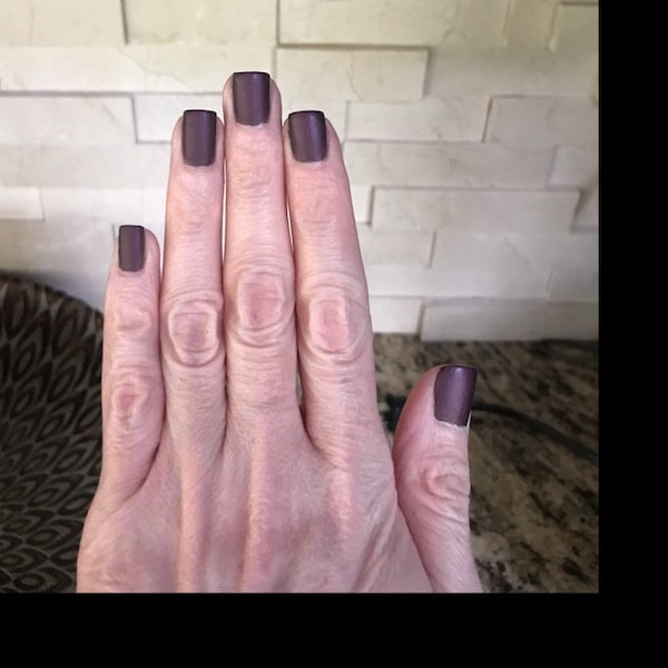 P•O•P Polish Indie Nailpolish Nail Mirror "rushmore" Matte Smoke ...