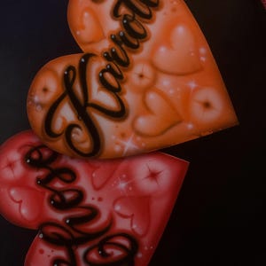 Airbrush Script Name Design - Etsy