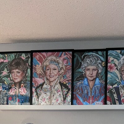 Dorothy Dorothy Zbornak Acrylic Painting Bea Arthur Art Print Golden ...