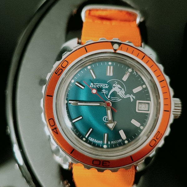 The Gearwheel Vostok Bezel Watch Custom Bezels Amphibia & Komandirskie ...