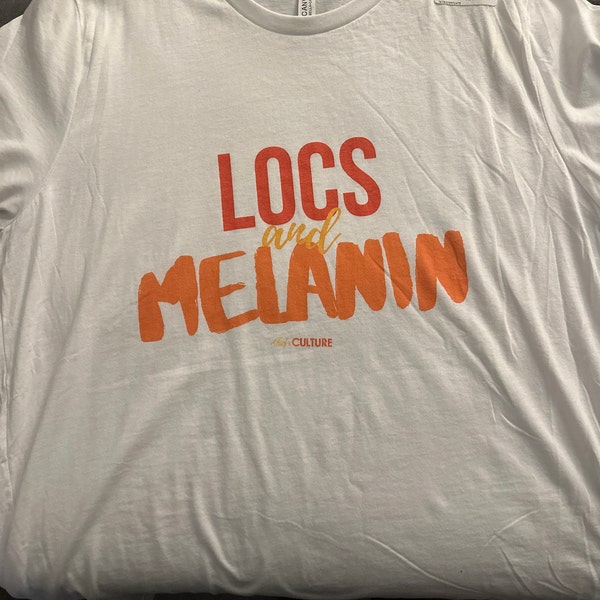 LOCS and MELANIN Dreadlocks Shirt Loc Shirt, Black Woman Shirt, Loc ...