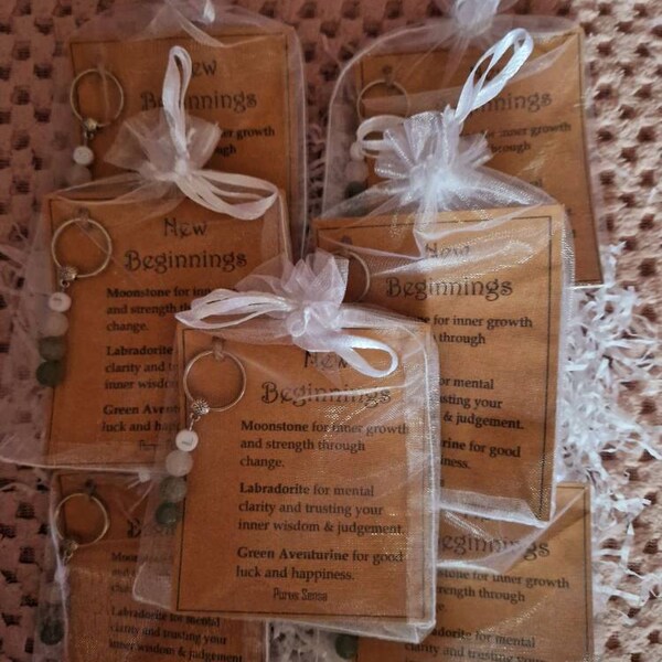 PERSONALISED Crystal Keyring. Custom Crystal Keyring. Healing Crystals ...