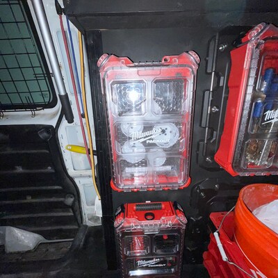 Milwaukee Packout Locking Wall Mount by Unbeaten Path Designs Compact ...