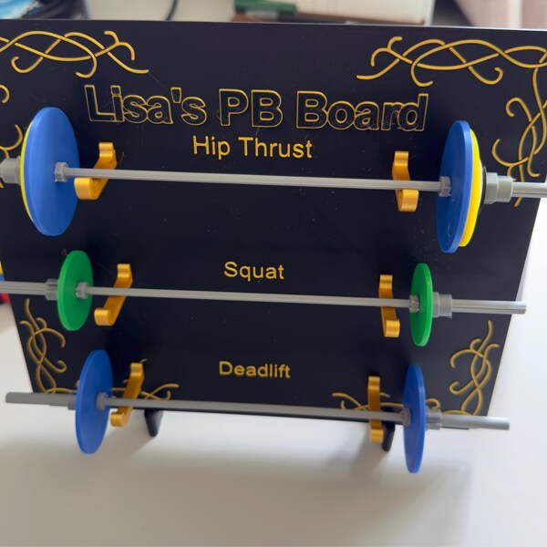 Miniature Weightlifting Powerlifting Cast Iron Plates, Collars, and ...