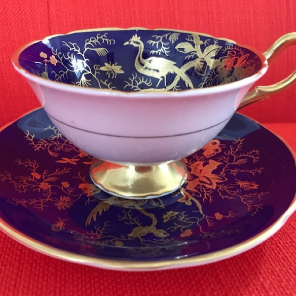 DAUM French CRYSTAL Spade Leaf Candy or Nut Bowl Dish Heavy Clear Glass ...