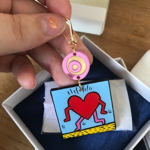 Wooden Key Ring and Bag Accessory Kokeshi Doll Inspired by Kusama ...