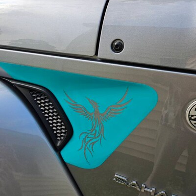 Mountain Wolf Compass Vinyl Decal Sticker, Compass Rose, Mountain Decal ...