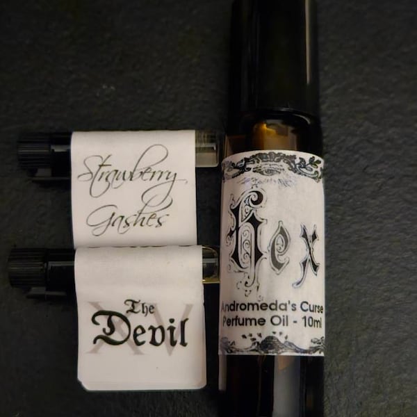 Hex - Chai Tea, Pumpkin, Cardamom - Rollerball Perfume Oil - Vegan ...