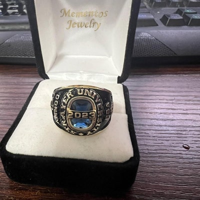Customized Sterling Silver High School and College Class Ring Classic ...
