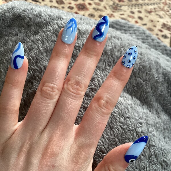 Ultimate F1 Inspired Nails - Etsy