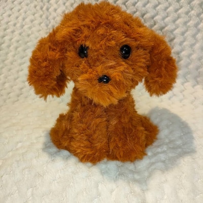 Crochet Cockapoo Pattern, Amigurumi Dog Pattern, Dog Stuffed Animal ...