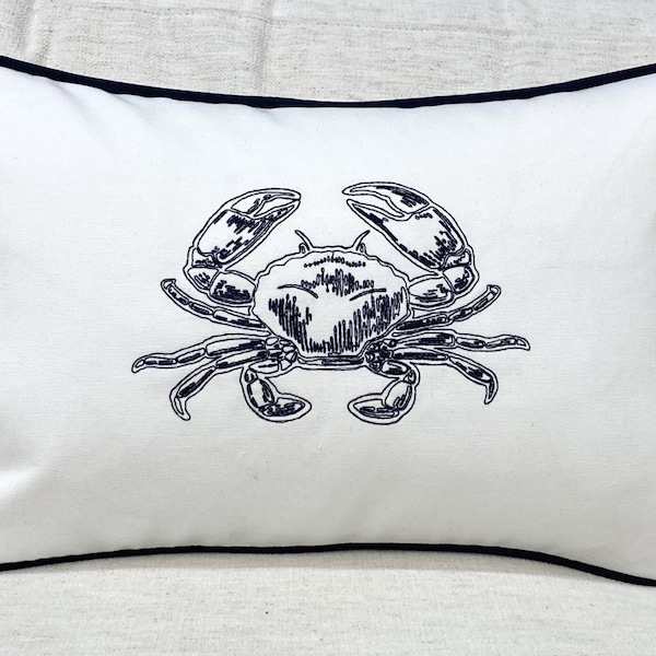 Machine Embroidery Design Crab - Nautical Embroidery Design in 2 Sizes ...