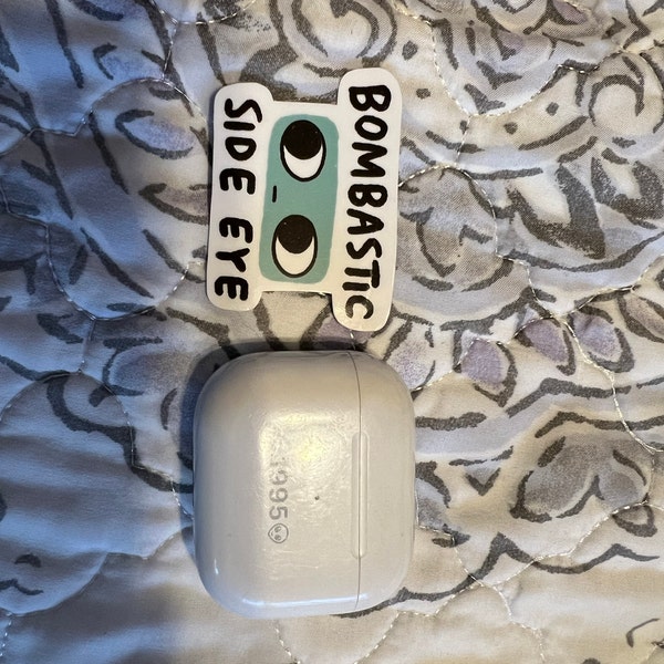 Bombastic Side Eye | Funny Sticker | Gifts Under 10 | Water Resistant ...