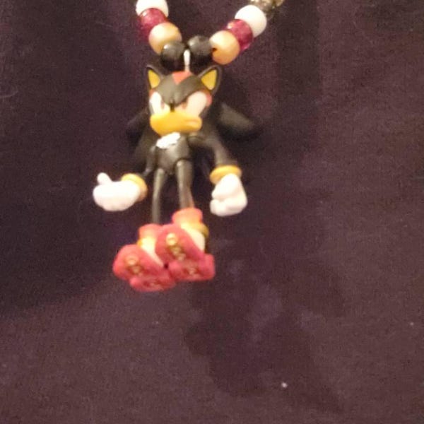 Sonic and Shadow the Hedgehog and Tails Kandi Necklace - Etsy