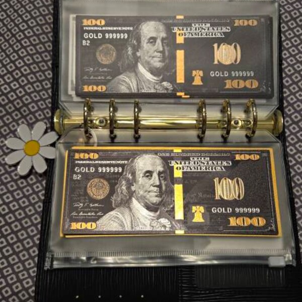 100 Dollar Savings Challenge | Printable Savings Tracker - Letter & A4 ...