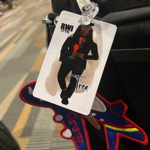 Jetblue Inspired Crew Luggage Tag - Etsy