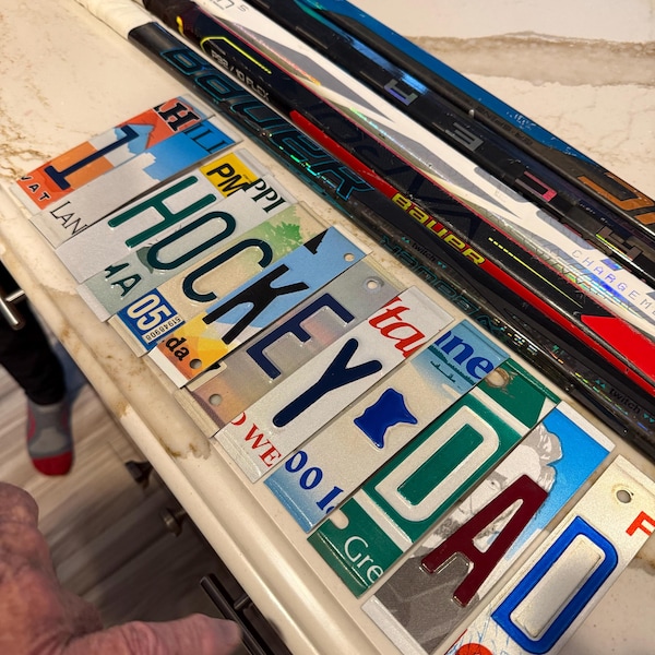 Professionally Cut License Plate LETTERS and Numbers From Real Plates ...