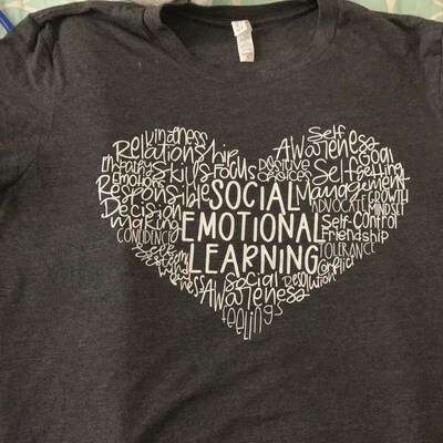 Social Emotional Learning Heart Shirt / Counselor Shirt / Teacher ...