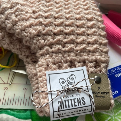 PRINTABLE Mitten Tags Downloadable PDF Fold-over & Hang Tags. DIY ...