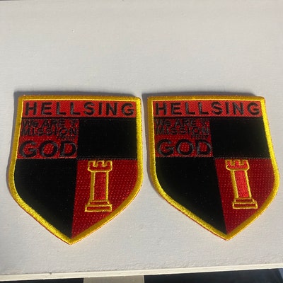 Hellsing Shield Cosplay Patch - Etsy