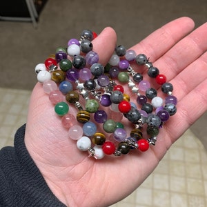 Ozzie X Fizz Ship Bracelet Helluva Boss Real Crystal Bead Bracelet - Etsy