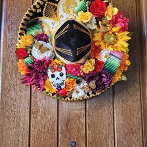 Custom Sombrero Wreath - Etsy