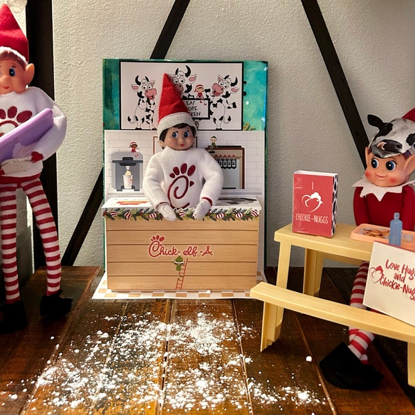 Multiple Elves Printable Elf Kit Christmas Elf Kit Elf Bundle Elf Ideas ...