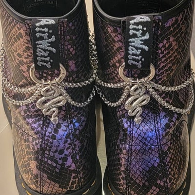 BARBED SACRED HEART Boot Charm Red, Grunge Charms, Shoe Accessories ...