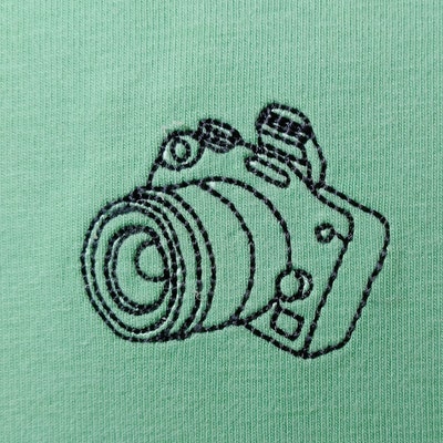 Camera Embroidery Design. Camera Mini. Camera Design. Machine ...