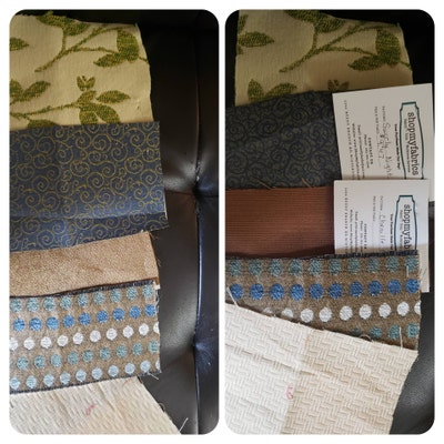 Samples Fabric Sample Trim Sample Order Swatch of Fabric Swatch 5 X 5 ...