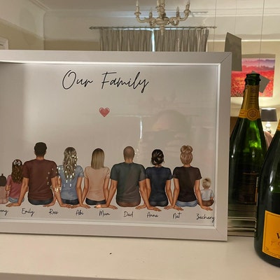 Personalised Family Print, Home Gift, Family Prints, Personalised ...