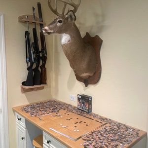 Corner Gun Rack 6-gun Oak Rifle / Shotgun Display - Etsy