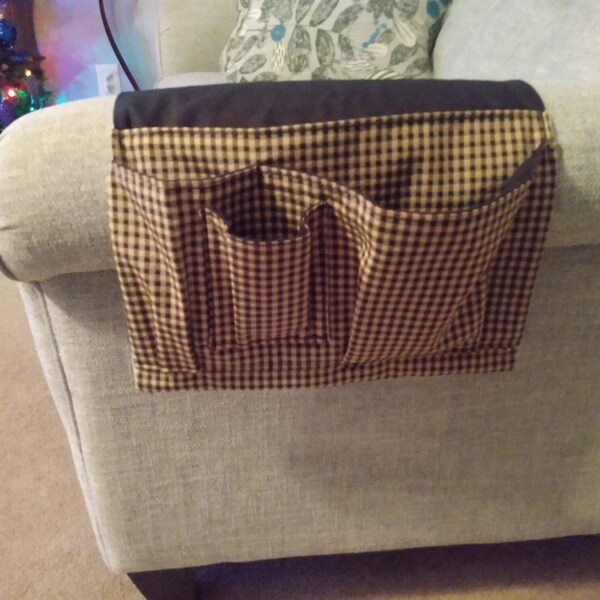 Remote Control Caddy PDF Pattern for Sofa Arm, Under Seat Cushion or ...