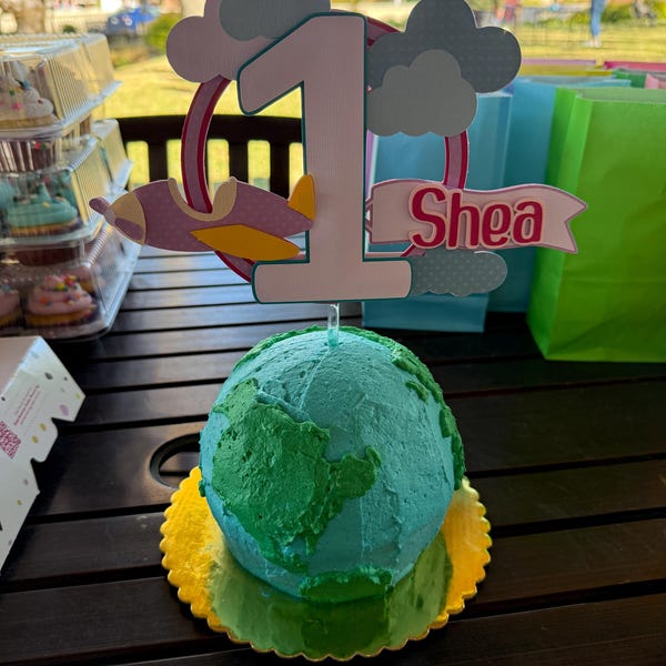 Conversation Heart Cake Topper, One Little Sweetheart, Little ...