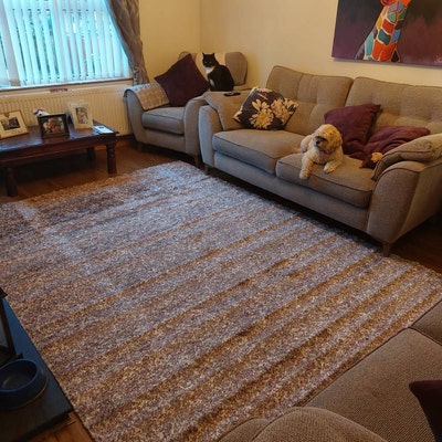 Duck Egg Blue Shaggy Rug Kids Bedroom Nursery Room Mat Long Runner Rugs ...