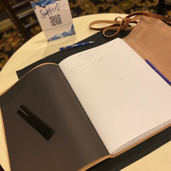 Extra Large Journal, Hand Bound Journal, Personalized Gift for Her ...